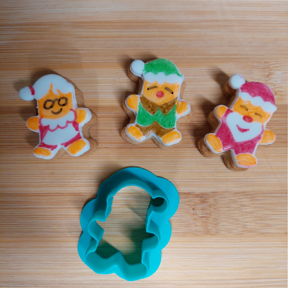 Mini Santa Cutter – Cookie Cutter Shop Australia