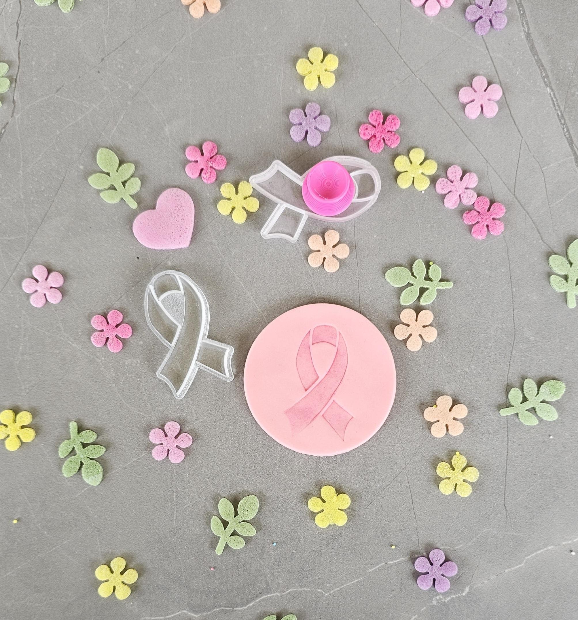 Awareness Ribbon Cookie Stamp - Cookie Cutter Shop Australia