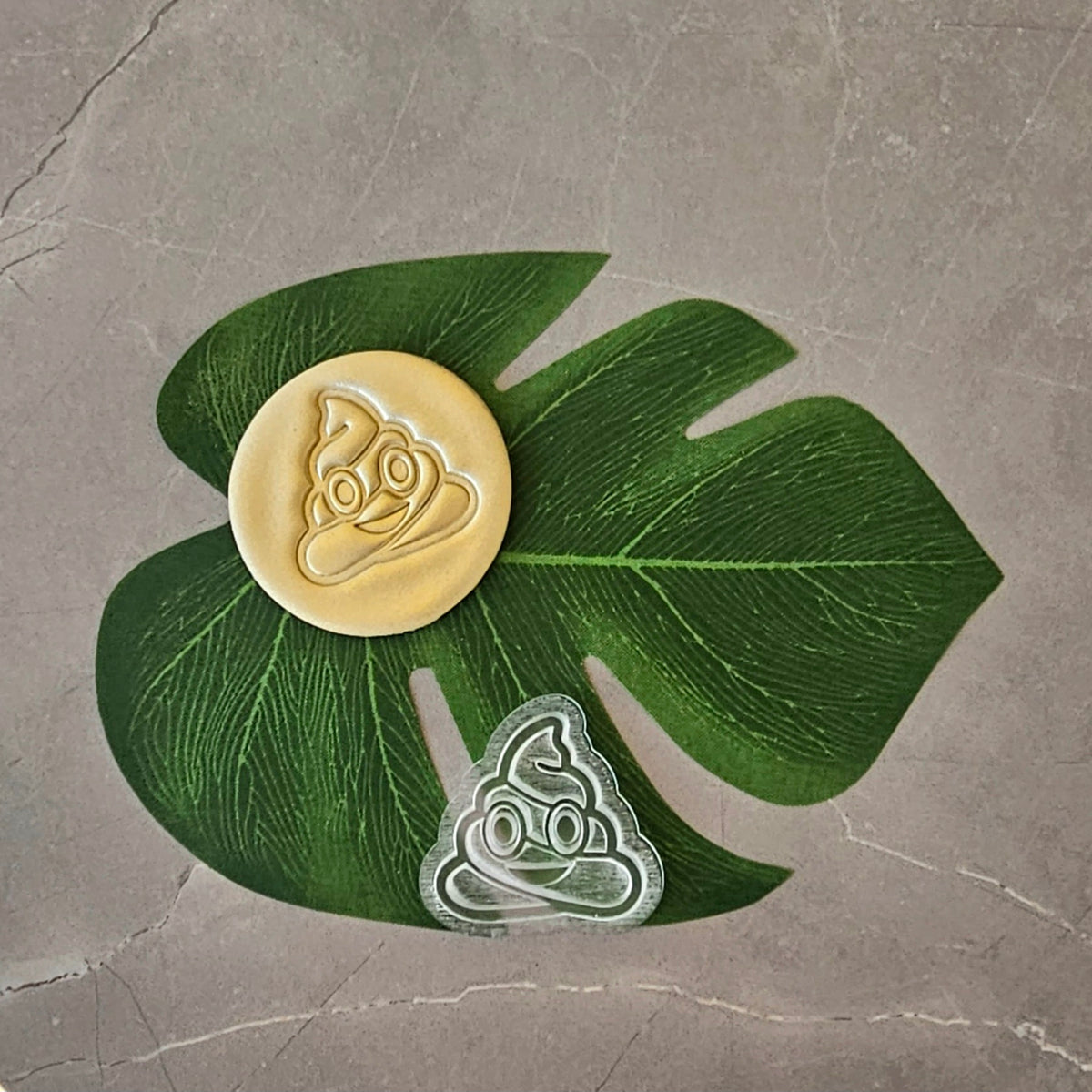 Poop Emoji Cookie Stamp - Cookie Cutter Shop Australia