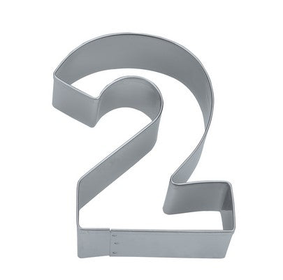 Number 2 Cookie Cutter Stainless Steel - Cookie Cutter Shop Australia